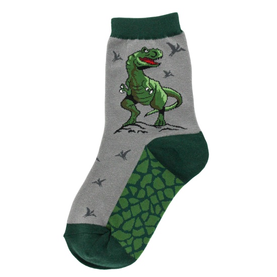 Children's T-Rex Socks, Kids Novelty Socks: Foot Traffic