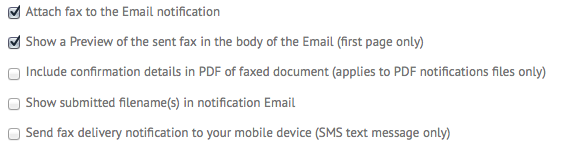 Settings - Sending Faxes : Support System