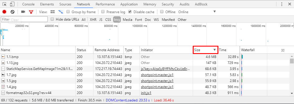 Detecting Large Images on the Page : ShortPoint Support