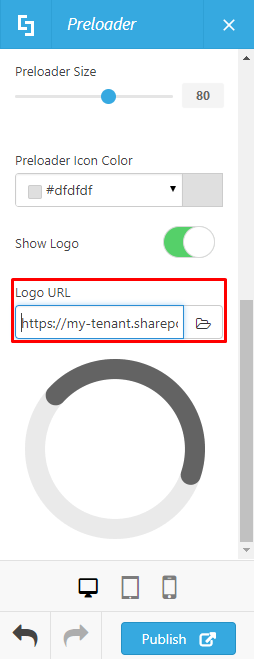 Show Spinner GIF Preloader instead of ShortPoint Preloader : ShortPoint ...