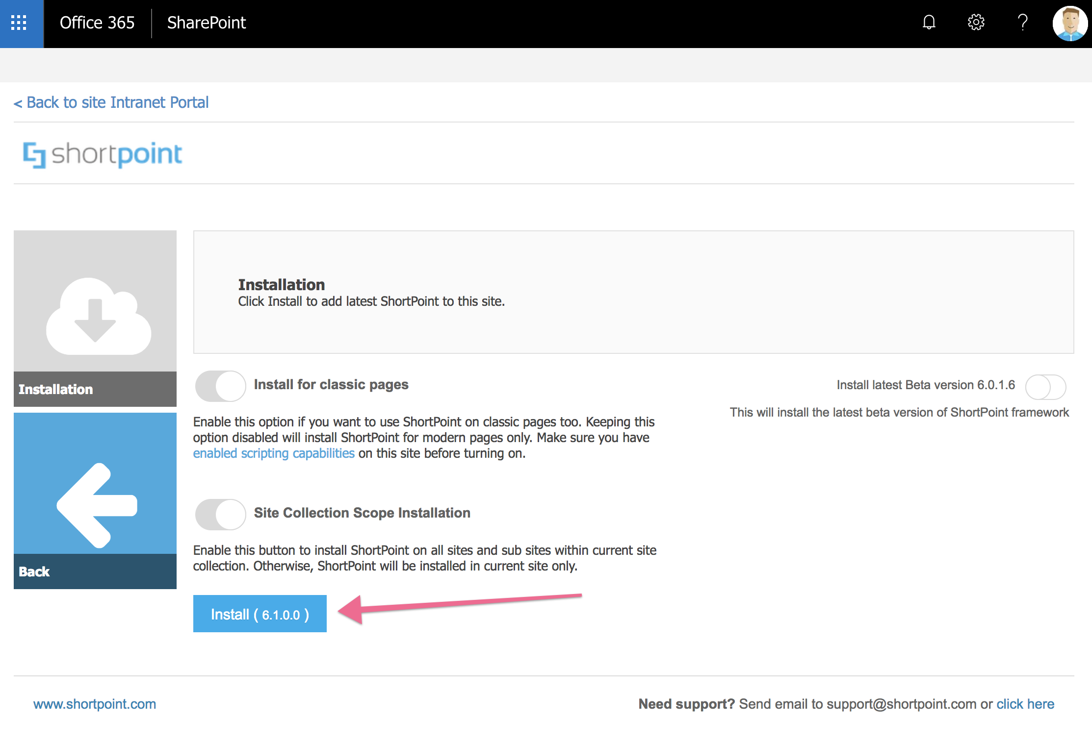 Upgrade to ShortPoint SPFx from ShortPoint Add-in (Office 365 ...
