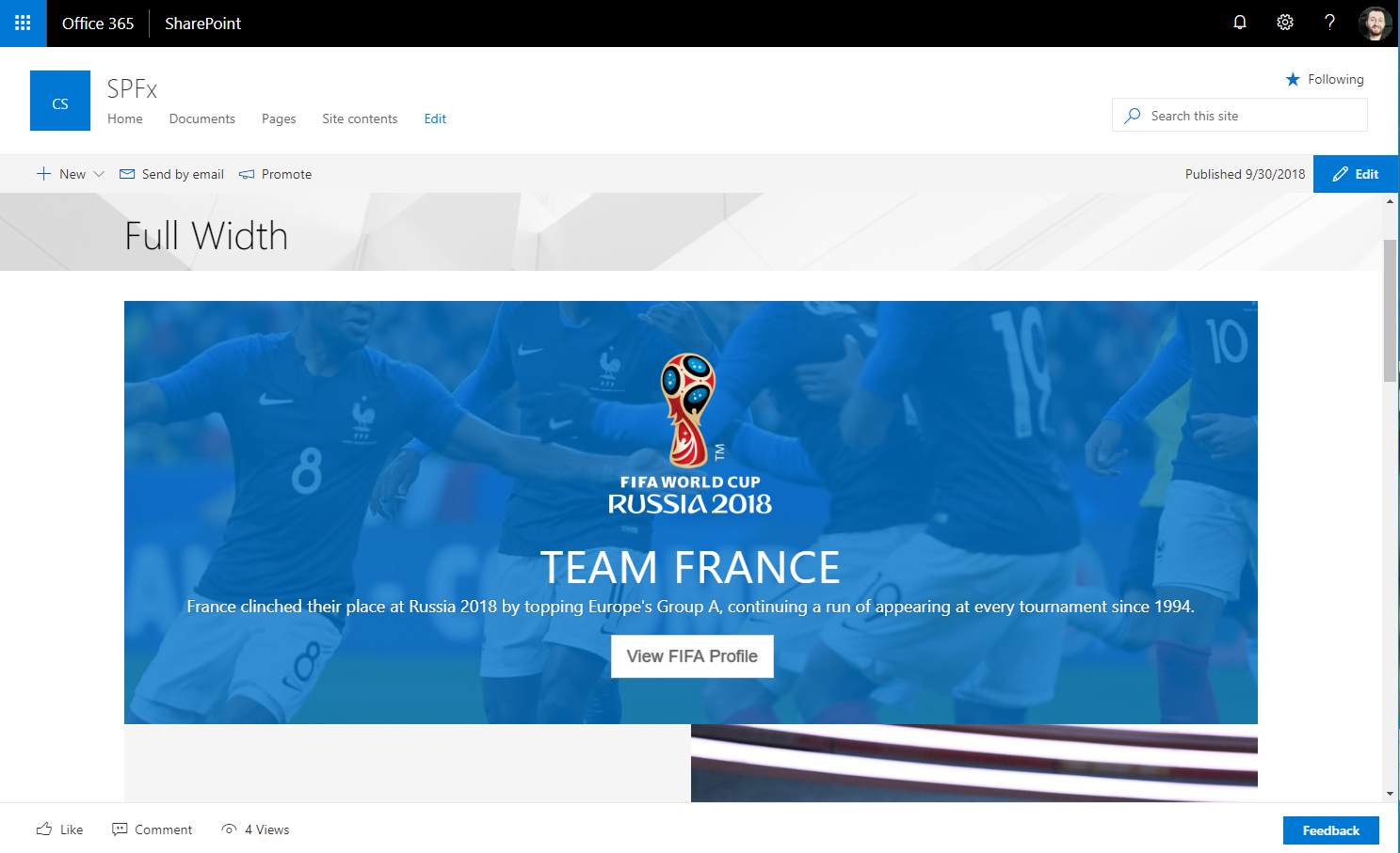 Cannot Add ShortPoint Web Part into a Full-width Column : ShortPoint Support