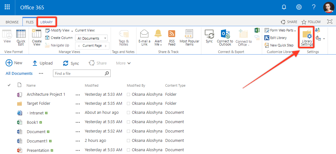 How to Add a Document to a Library from the Page : ShortPoint Support