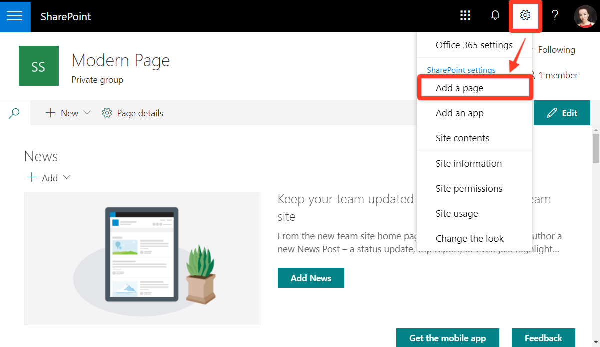 How to Transform a Classic SharePoint Page into Modern : ShortPoint Support