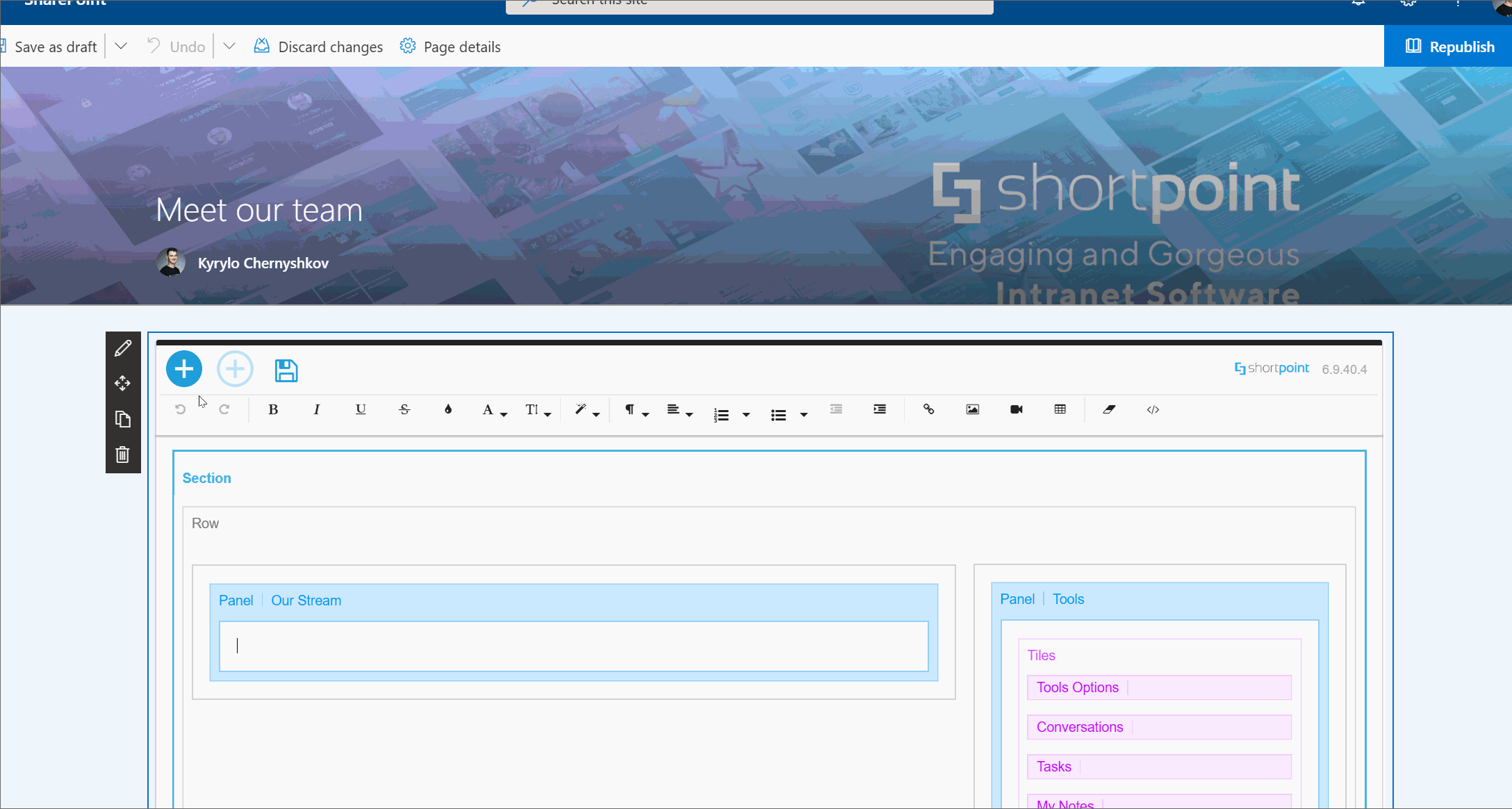 How To Embed The Microsoft Stream Video Into A Sharepoint Page