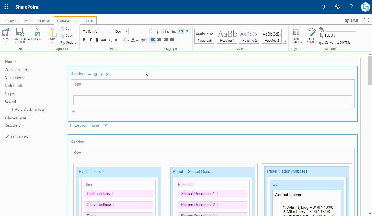 How to Make Rounded Corners for the ShortPoint Slideshows Design Element : ShortPoint Support