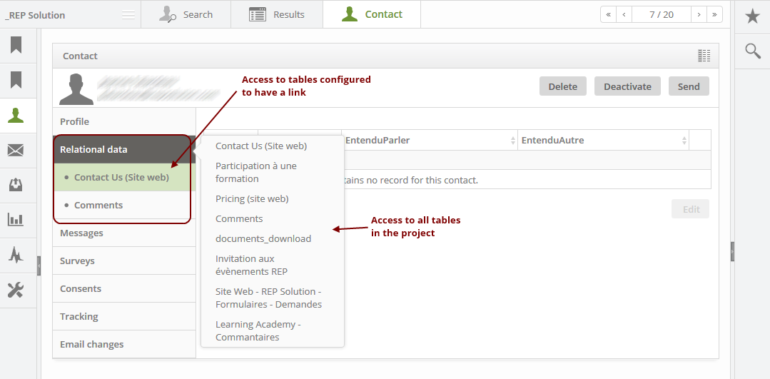 Creating a Custom Table : Dialog Insight - Support