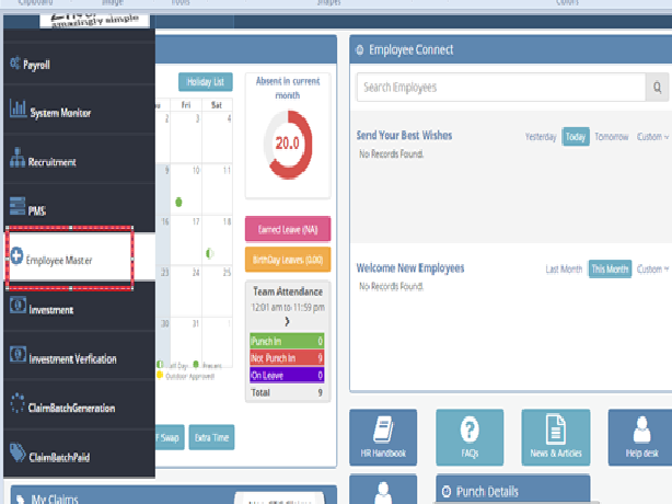 How to add a New joinee through Employee Master Template? : ZingHR