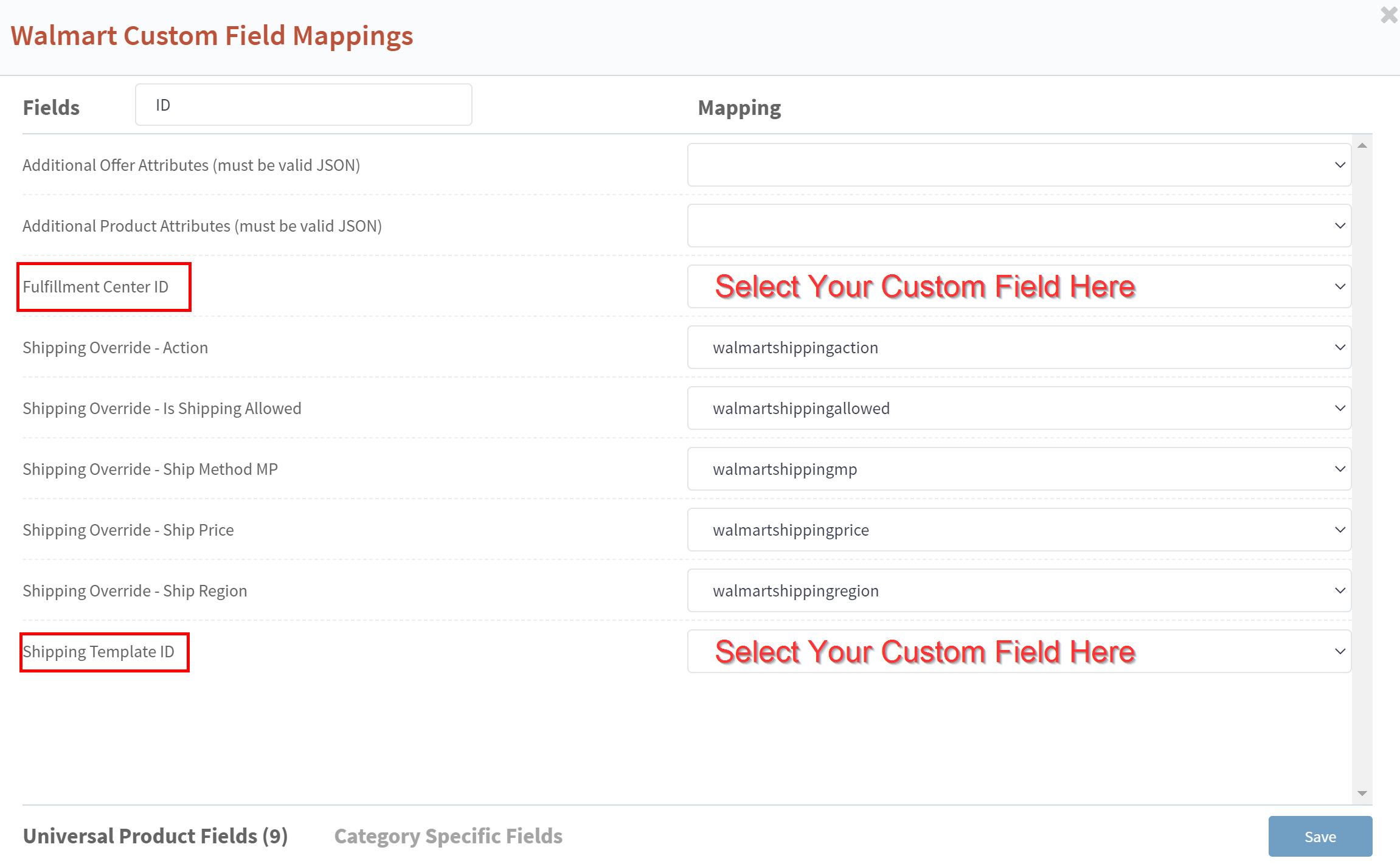 How to Configure Walmart Shipping Templates : Support