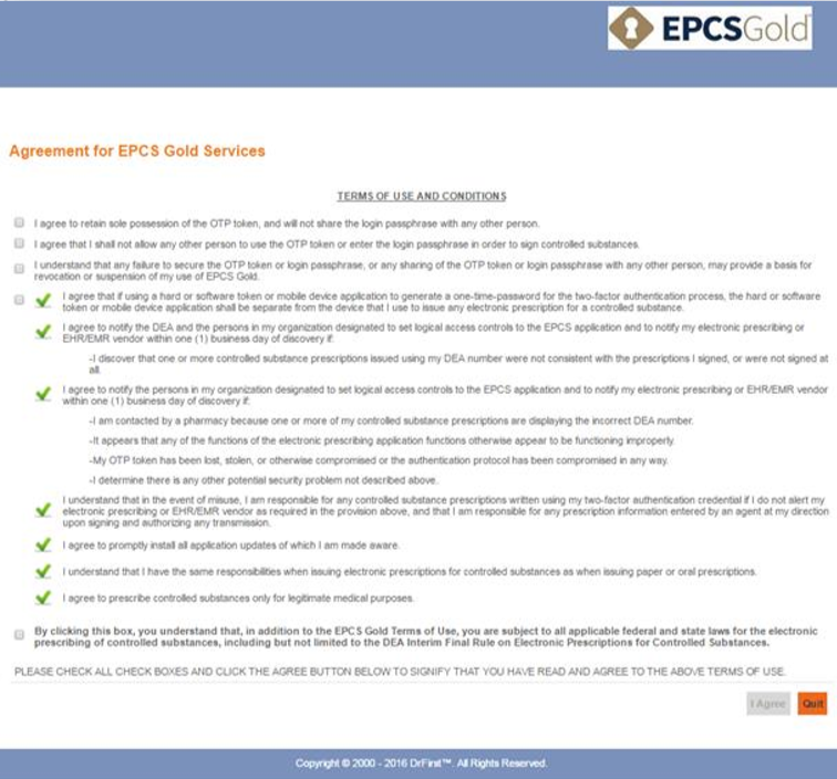 EPCS Provider On-boarding : BestNotes Support