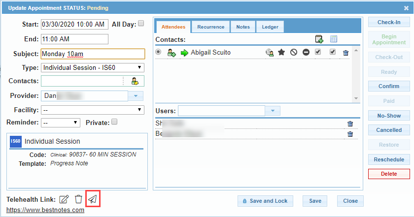 Telehealth and BestNotes : BestNotes Support