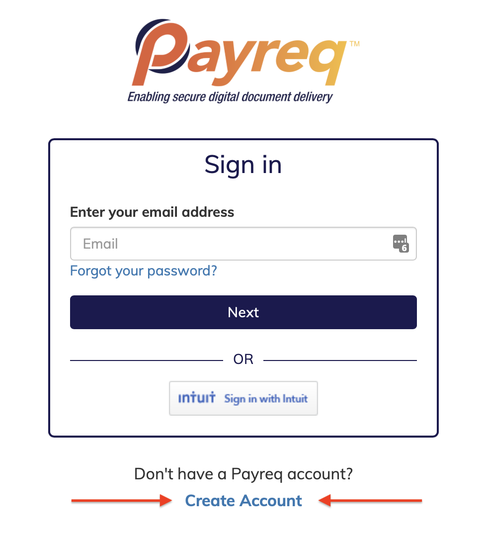 How do I create a Payreq Account? : Payreq