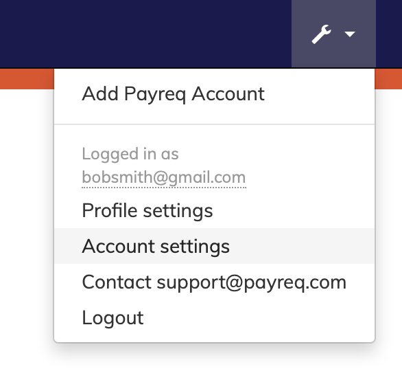 Getting Started with Xero : Payreq