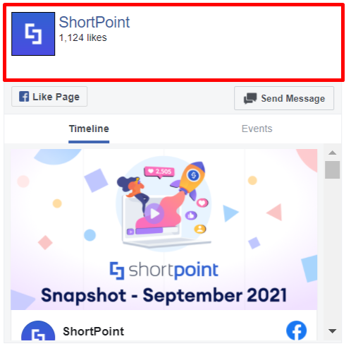 Introducing ShortPoint Facebook Design Element : ShortPoint Support