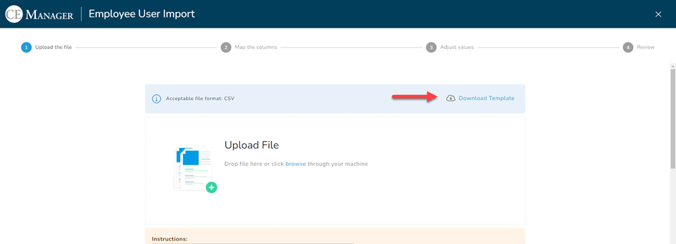 Employee Profile Import