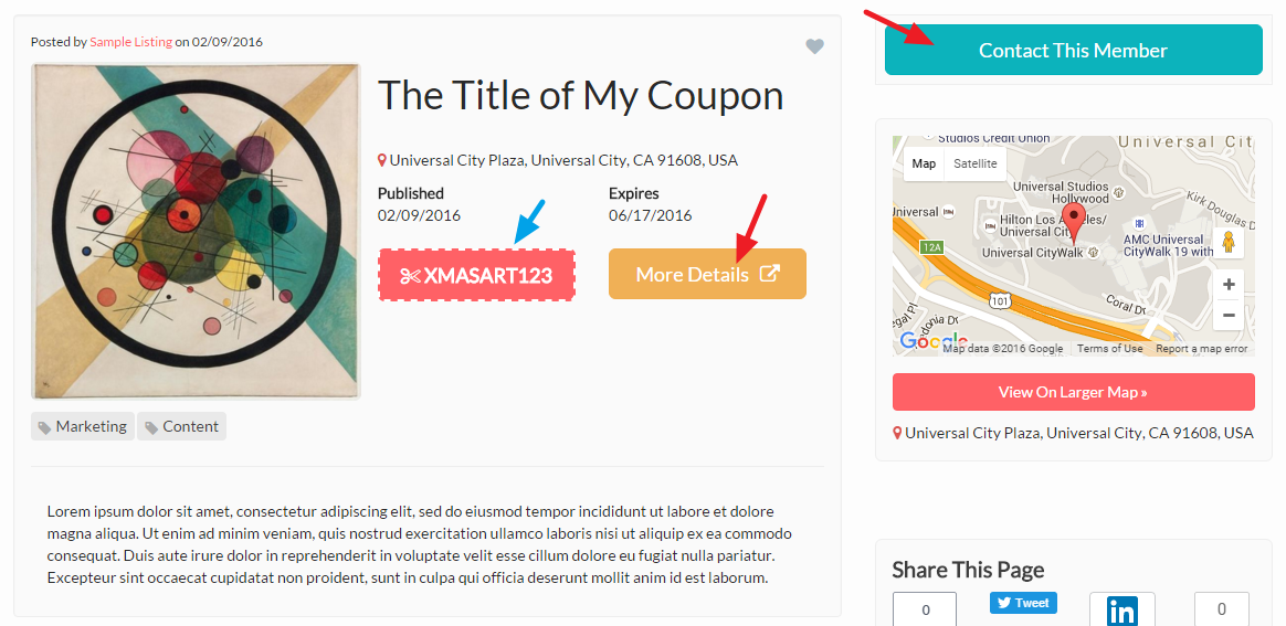 How to Post a Coupon