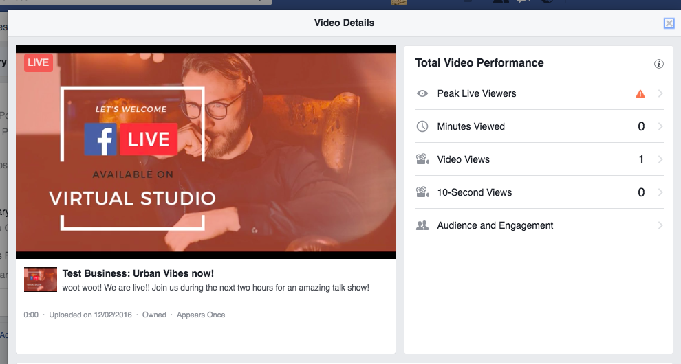 How to broadcast your show on Facebook using Facebook Live : Help & Support