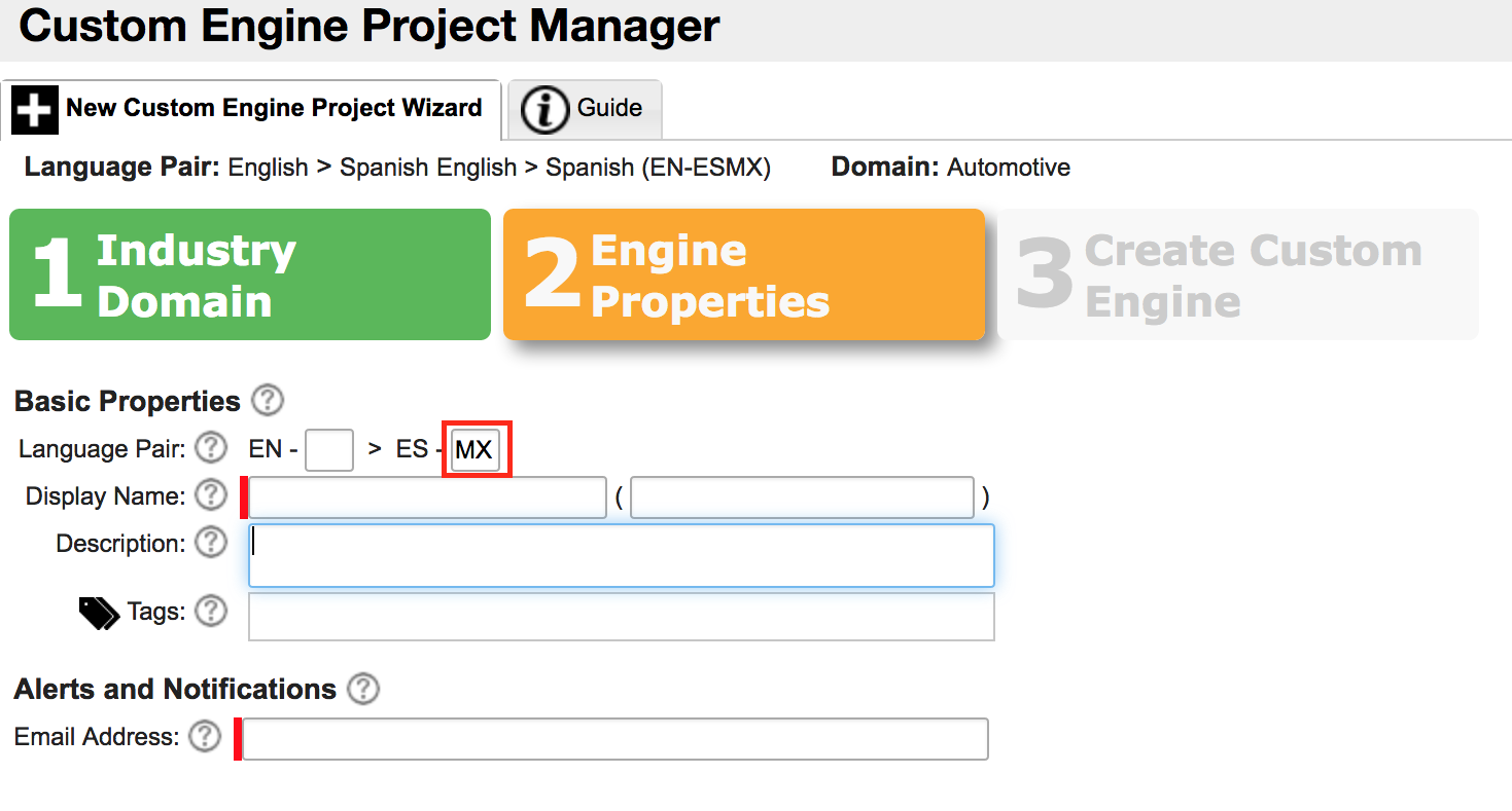 How to Setup a Language Variant for a Custom Engine