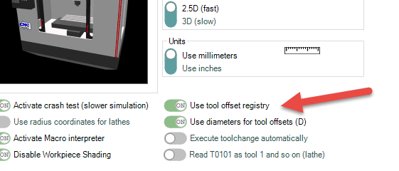 How does D work with G41/G42? : CNCSimulator.com Helpdesk