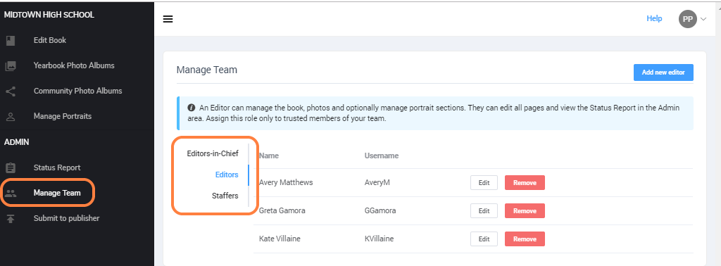 Understanding team management : lulu - yearbooks
