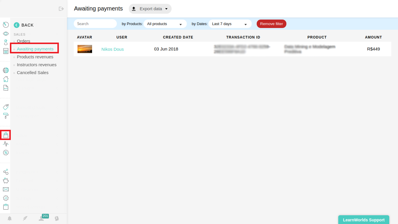 PagSeguro Payment Gateway : LearnWorlds Help Center