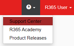 R365 Support Email Policy Updates - Q4 2019 : Support Center