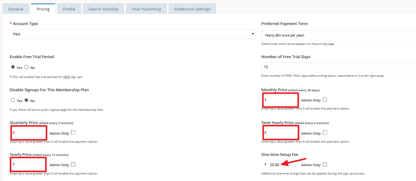 Brilliant Directories - Setting up One Time Payments - Brilliant ...
