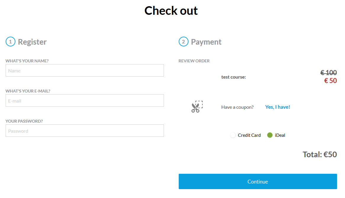 How to accept iDEAL payments through Stripe : LearnWorlds Help Center
