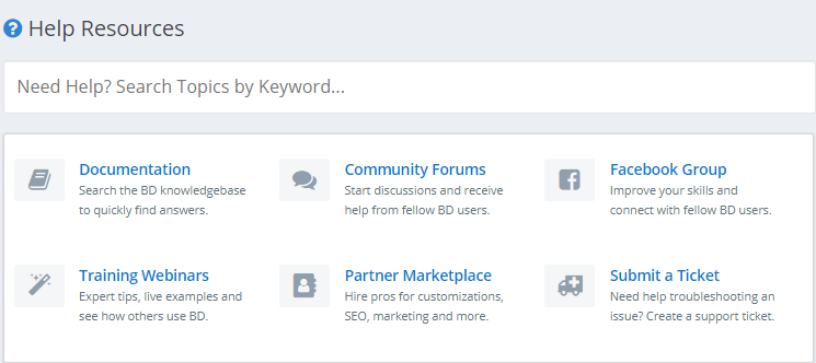 Brilliant Directories - Admin Dashboard Modules - Brilliant Directories Documentation