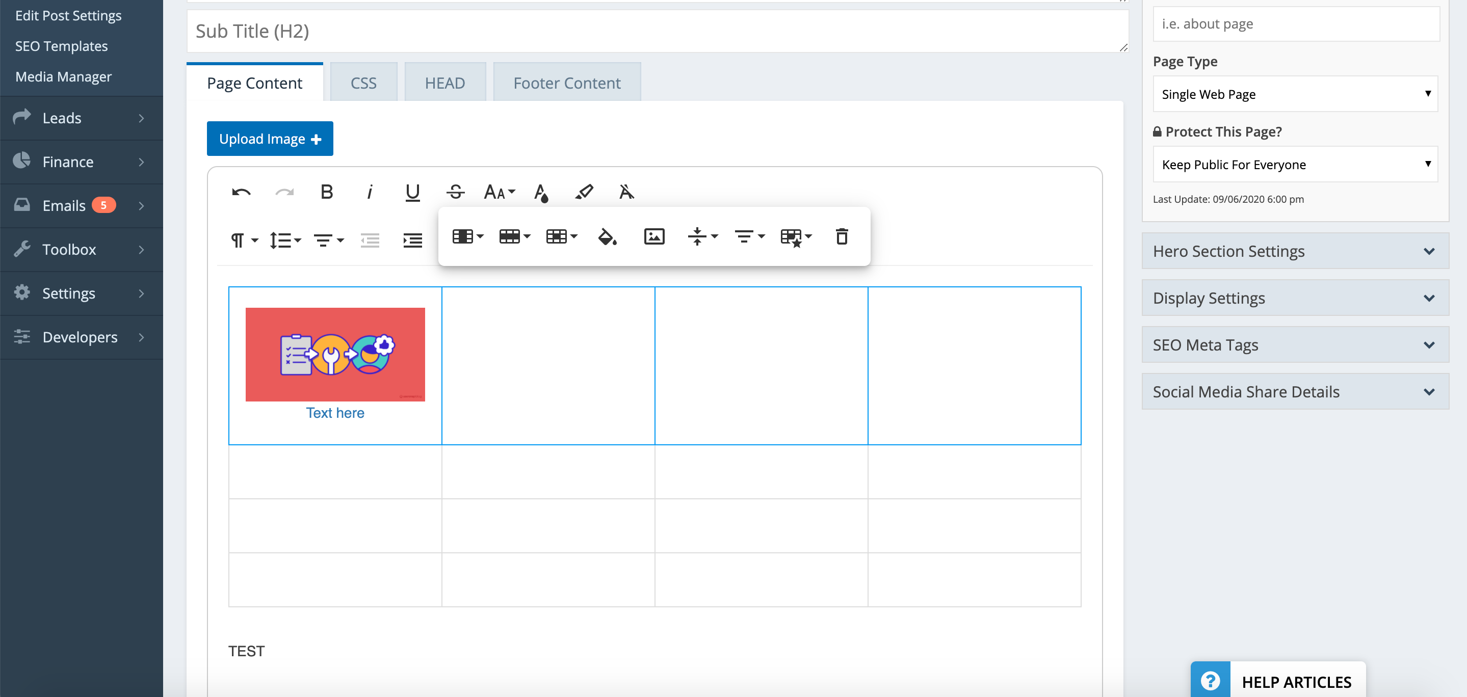 Brilliant Directories - Froala Editor - Tables - Brilliant Directories Documentation
