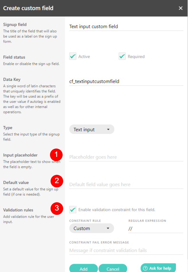 How to Add Custom Sign up Fields in the Sign Up Form : LearnWorlds Help ...