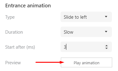 How to Add Entrance Animations to your Pages : LearnWorlds Help Center