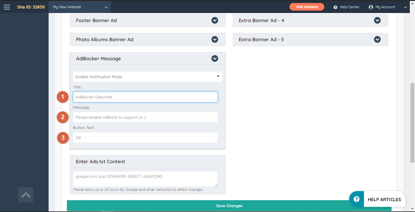 AdBlock Detector | Brilliant Directories Documentation | BD Support