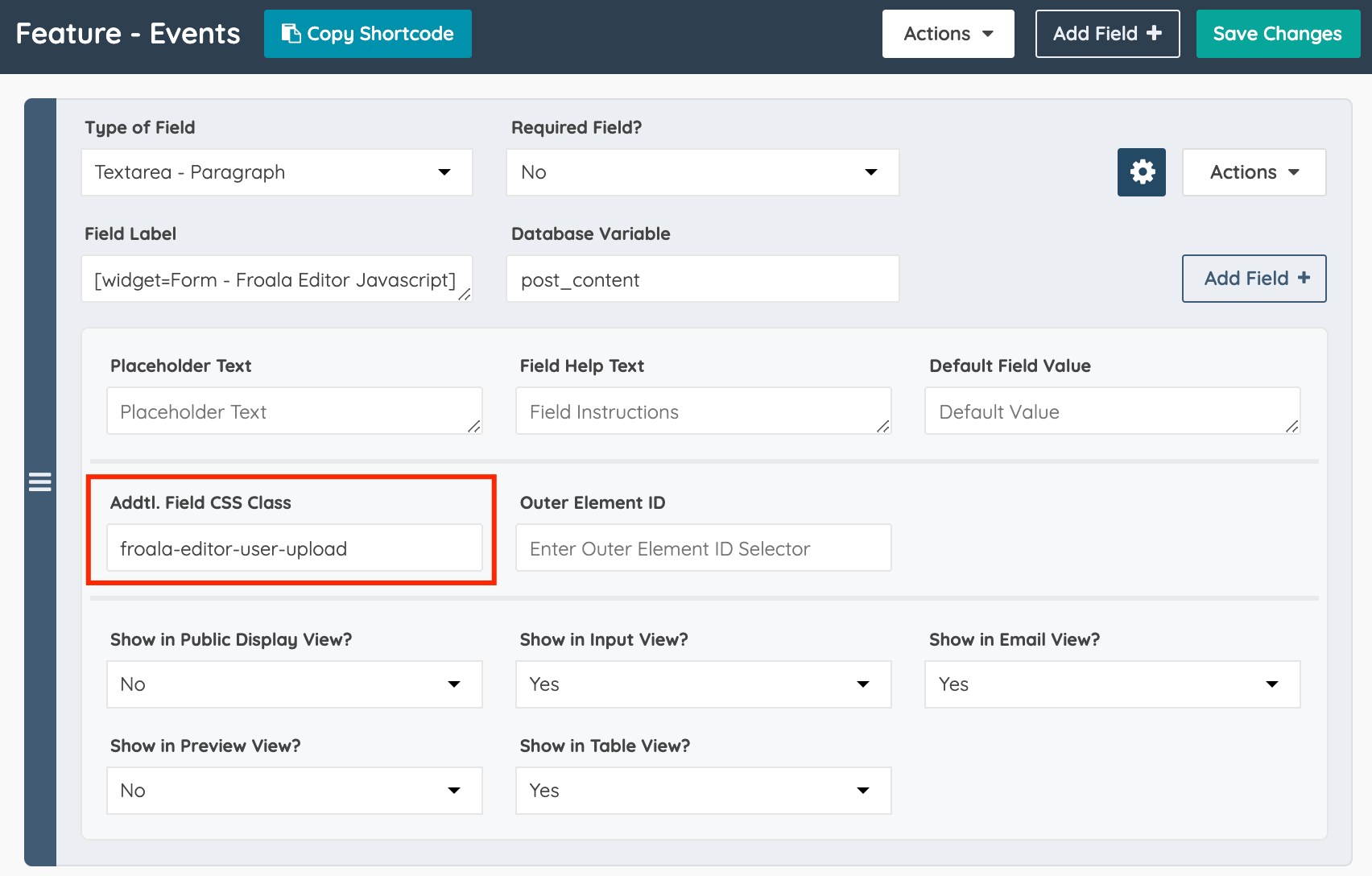 Brilliant Directories - FROALA Text Editor: Versions and their Upload Functionalities ...