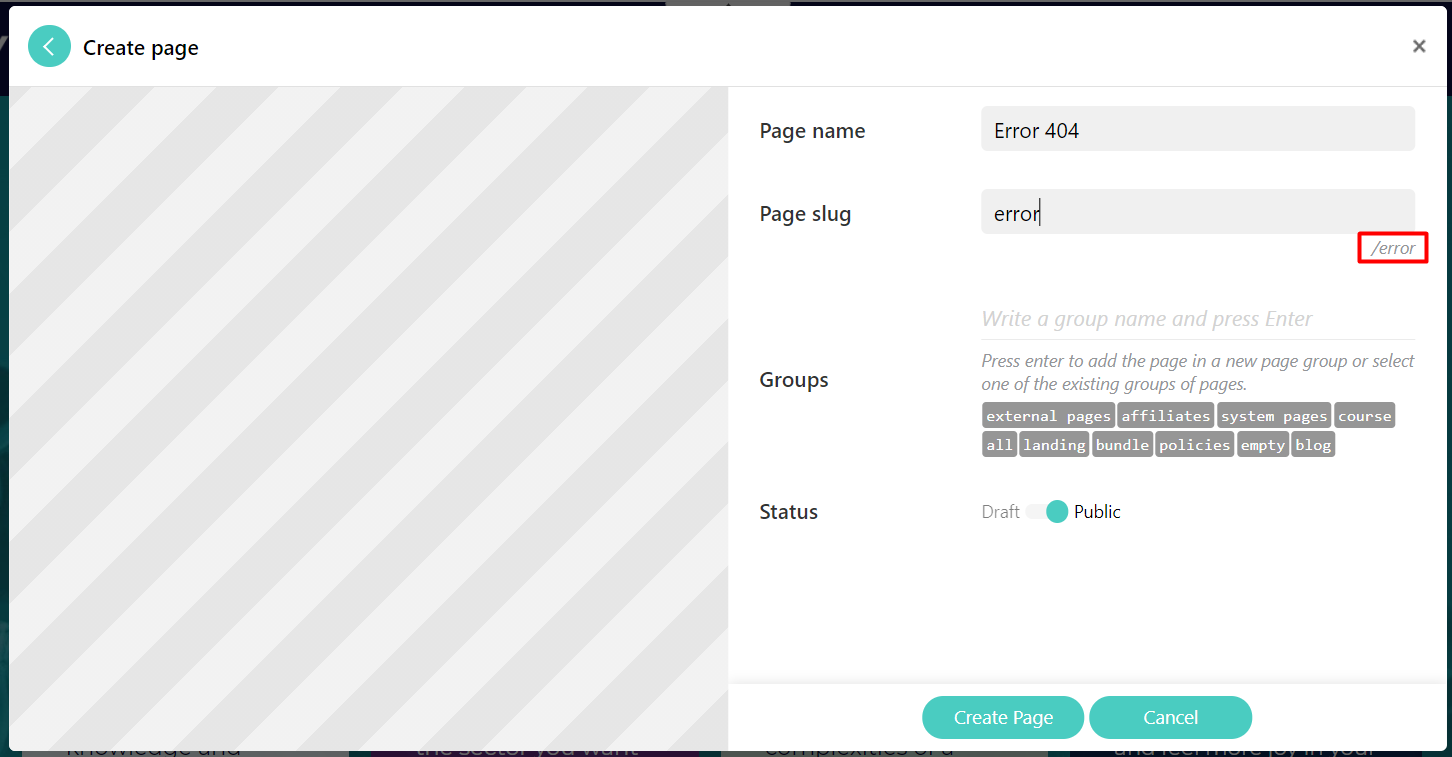 How to Customize the Error (404) Page : LearnWorlds Help Center