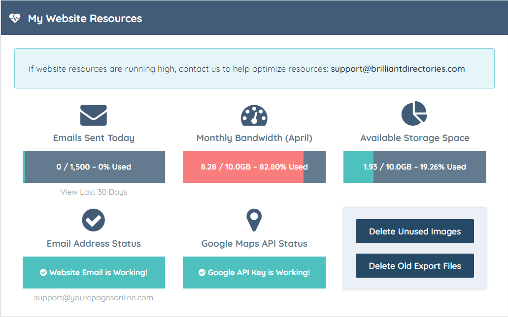 Brilliant Directories - Admin Dashboard Modules - Brilliant Directories ...