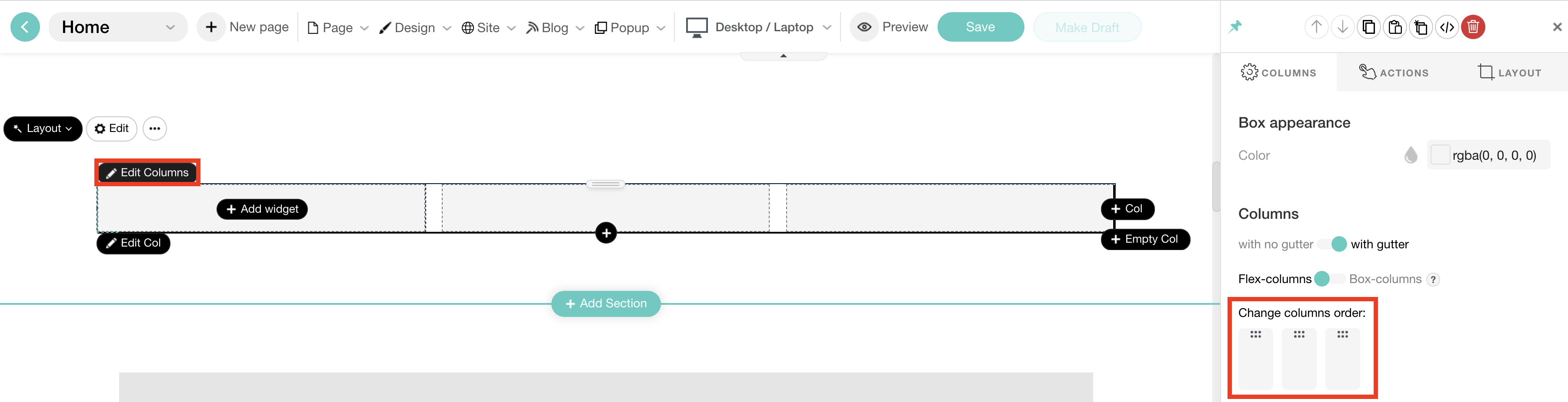 How to Build your Own Layout : LearnWorlds Help Center