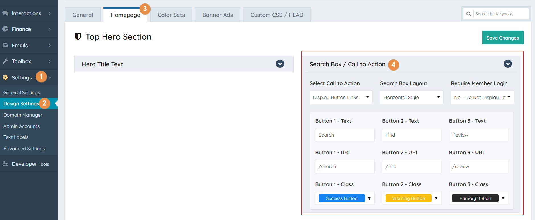 Brilliant Directories - Display Button Links - Call To Action - Brilliant Directories Documentation