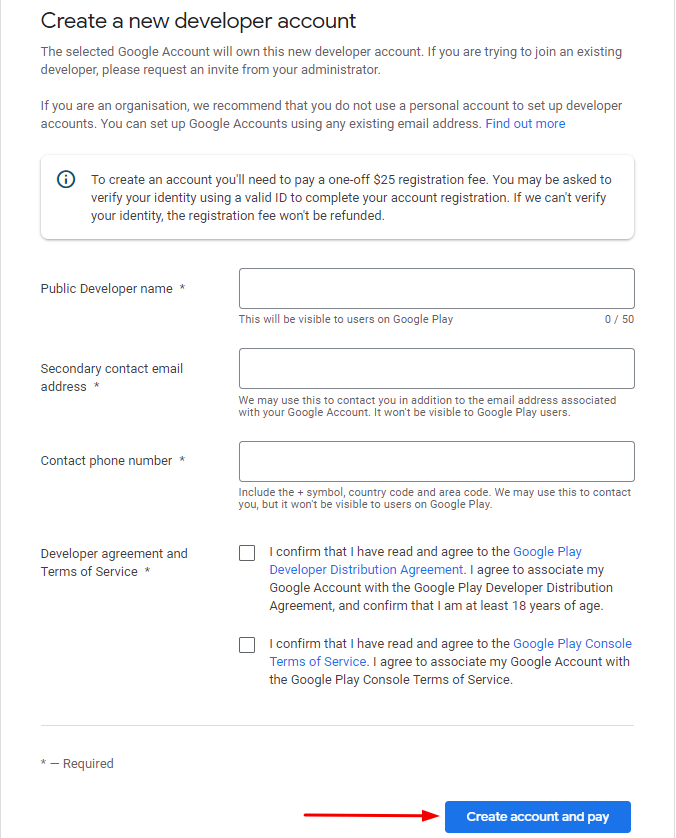 How to Enroll in the Google Developer Program : LearnWorlds Help Center