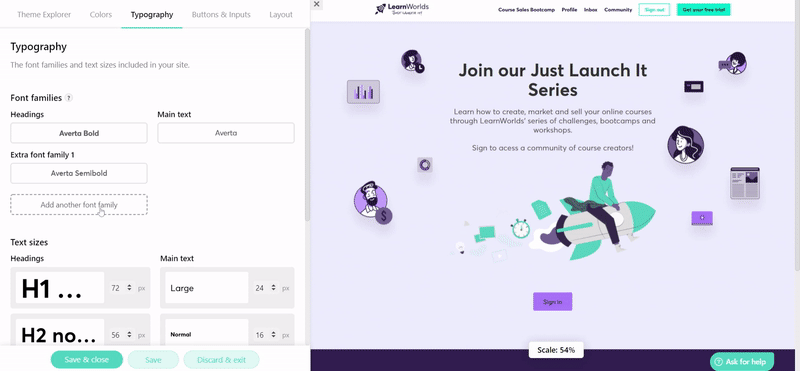 Theme Explorer - Typography, Choosing a Font for your School ...