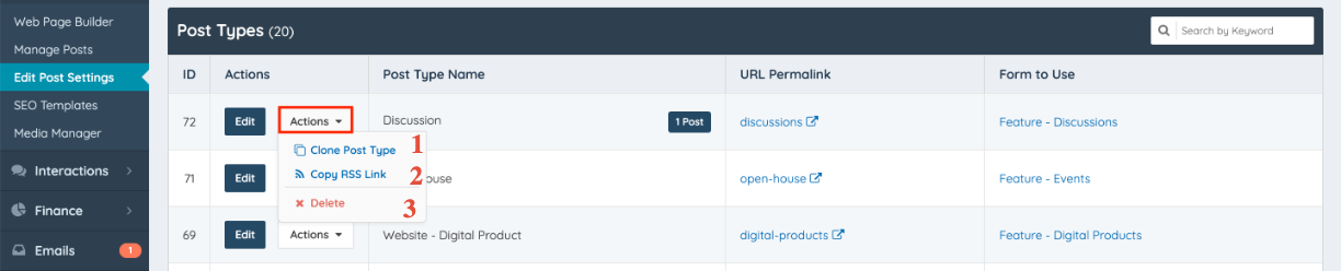 Brilliant Directories - Content » Edit Post Settings - Brilliant ...
