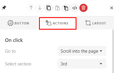 How to Use the On-click Actions : LearnWorlds Help Center