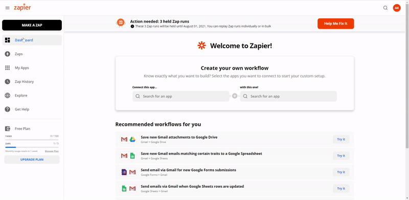 How to Connect your LearnWorlds school with Zapier : LearnWorlds Help Center