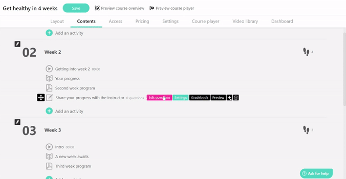 How to Create a Video Learning Activity : LearnWorlds Help Center