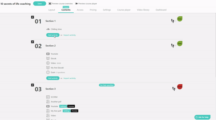 How to Create a Soundcloud Learning Activity : LearnWorlds Help Center