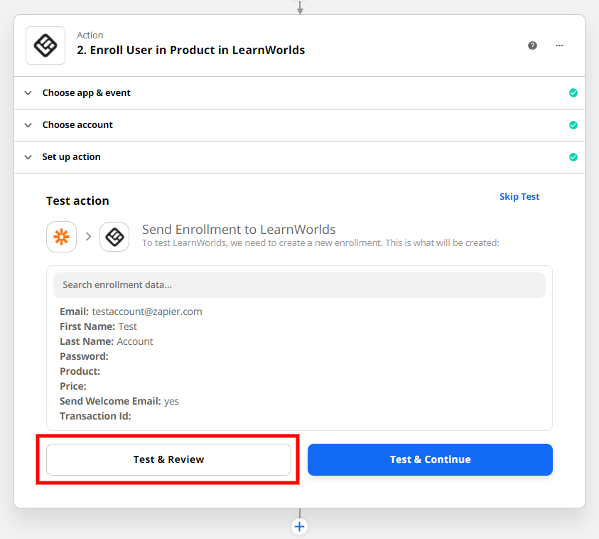 How to Create PayPal Buttons and Automatically Enroll Users via Zapier : LearnWorlds Help Center