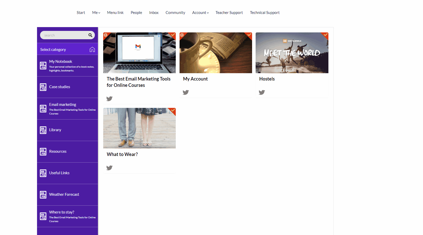 How to Fill up the Best Resources Library : LearnWorlds Help Center