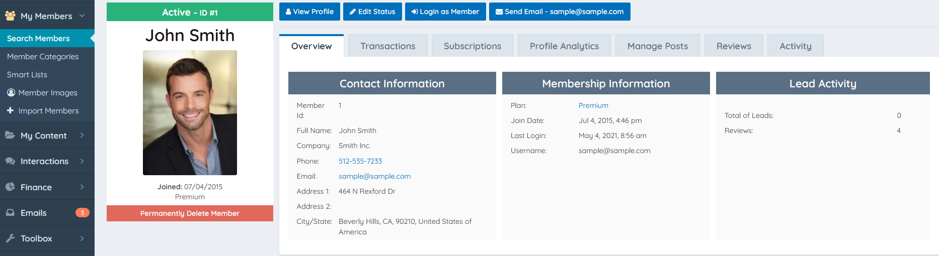 Content Manage Posts Brilliant Directories Documentation Bd Support