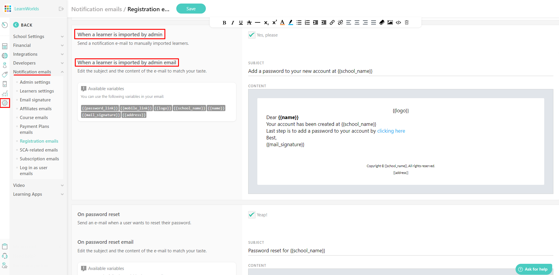 How to Create a Test User Account : LearnWorlds Help Center