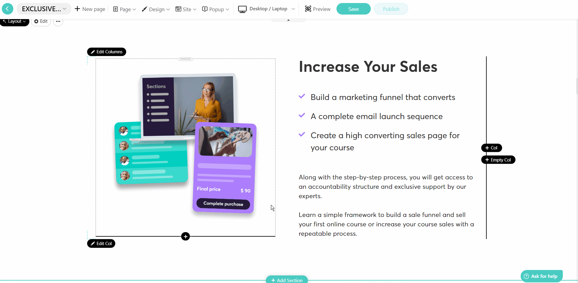 How to Add and Customize the Headings and Main Text Widget ...